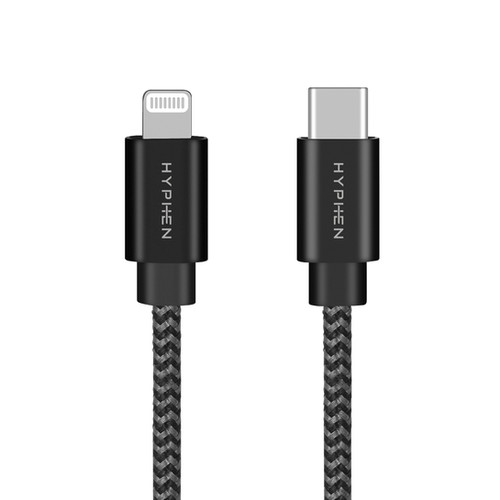 TUF Double Braided Cable - 20W | Type-C to Lightning | HYPHEN