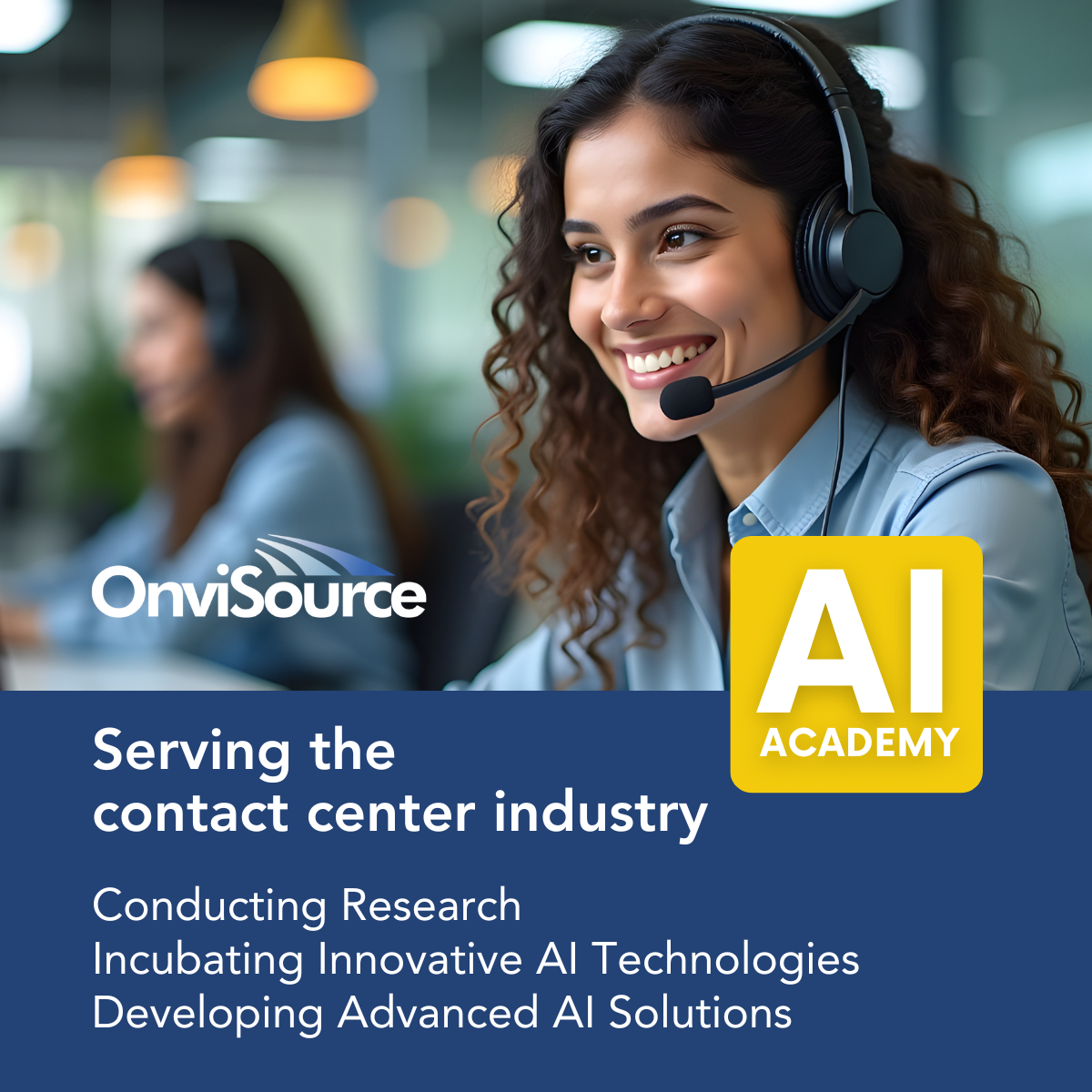 OnviSource Launches AI Academy for Contact Centers