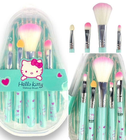 makeup brushes hello kitty