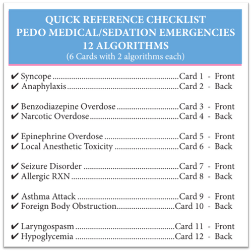 Pediatric Quick Reference Checklist | AAFDO