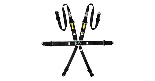 Arnés negro de seguridad 6 puntos FIA GT2I RACE | Mingorri Racing