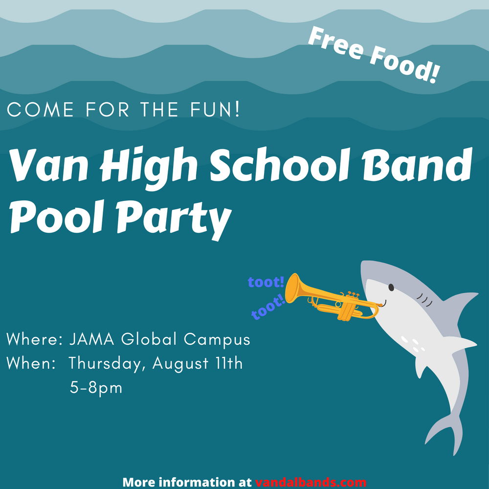 High School Band Pool Party!