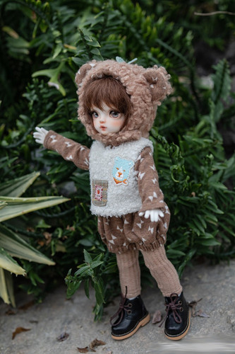 「Tata」Dudu Bear Fluffy Set (1/6) Outfit ONLY | Dollection