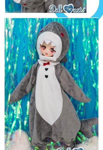 「DollHearts」Baby Shark (MSD/MDD l 1/4) BJD Outfit Onl | Dollection