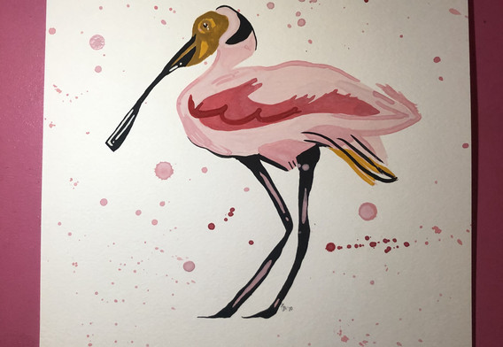 Courtney Hitt | Watercolor Artist | One Brown One Blue Studios