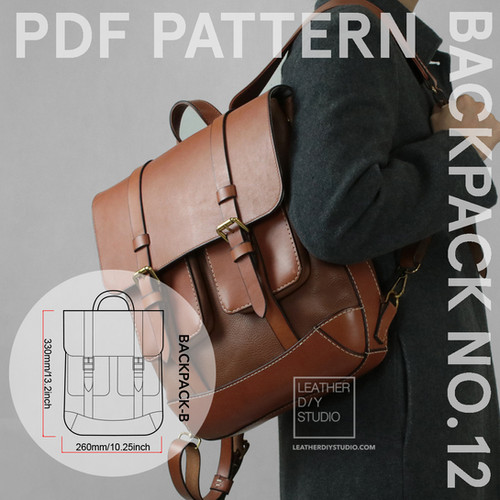Backpack NO.12-Bundle | Leather DIY Studio