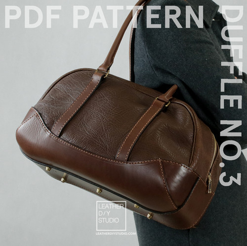 Duffle NO.03-A | Leather DIY Studio