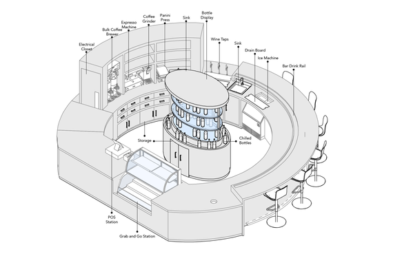 Crystal Bridges Cafe