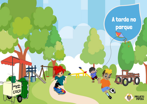 A tarde no parque | projetopipoca