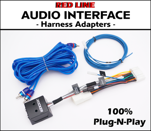 BASE System Vehicles: Audio Interface Harness Adapters, RED LINE | OWC ...