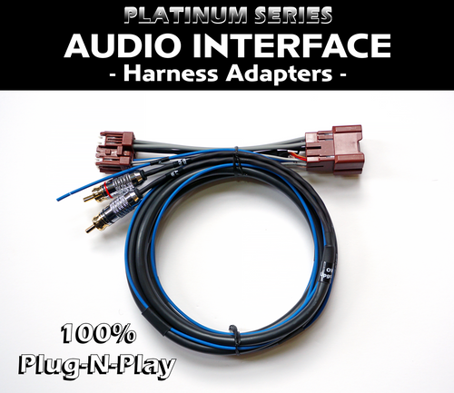 GT-R (2009-2014): Audio Interface Harness Adapters, PLATINUM SERIES ...