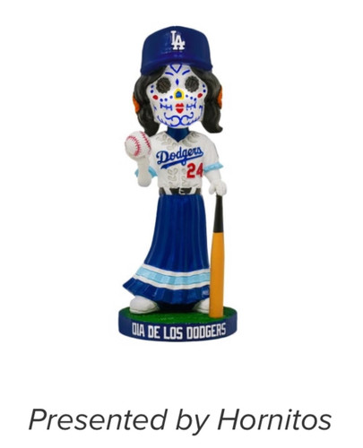 2024 Los Angeles Dodgers Dia De Los Dodgers Katrina Bobblehead Presale ...