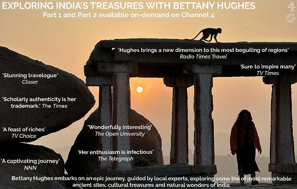 Exploring India's Treasures with Bettany Hughes Exploring India's Treasures with Bettany Hughes