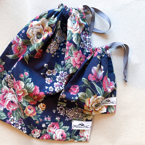 FLORAL DRAWSTRING BAG SET | From No 19