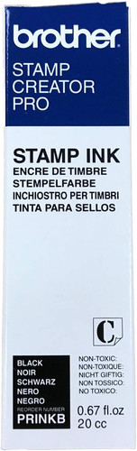 Brother Black Stamp Ink | wroachcbm
