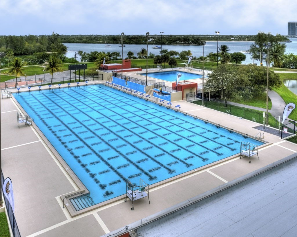 Biscayne Bay Campus Competition Pool + Diving Well