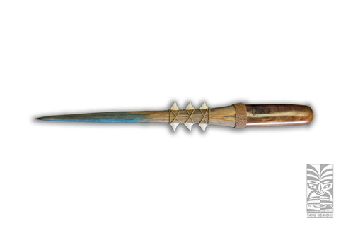 Marlin Bill Dagger with Shark Teeth and Koa Wood | Tane Designs