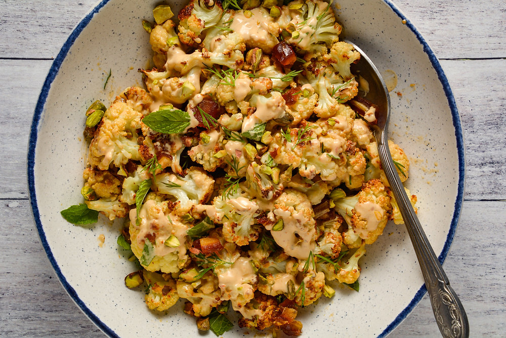 Charred Cauliflower from True Food Kitchen