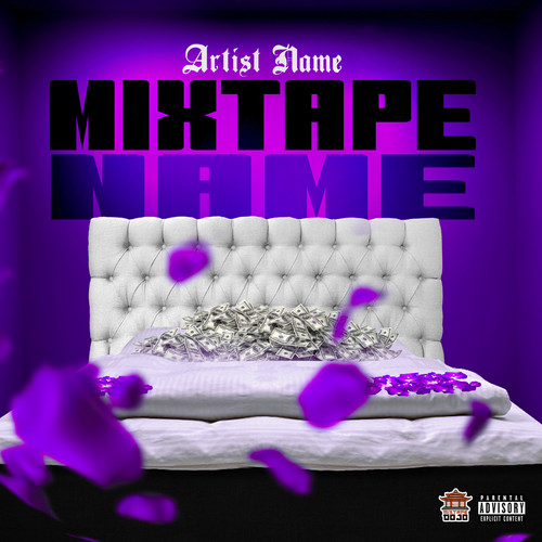 In Her For The Night Premade Mixtape Cover | hungryblvd