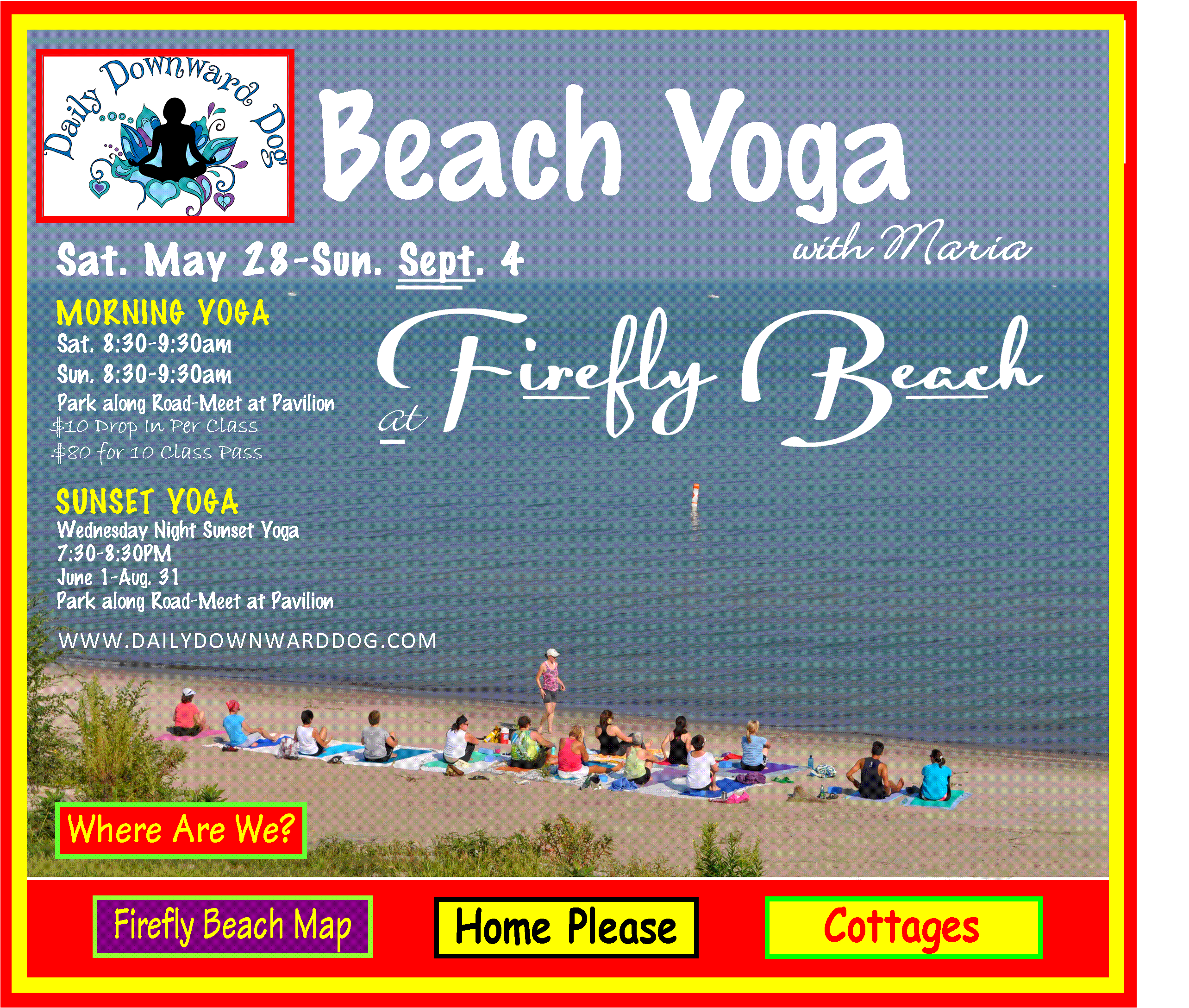 Beach Yoga | Firefly Beach Resort