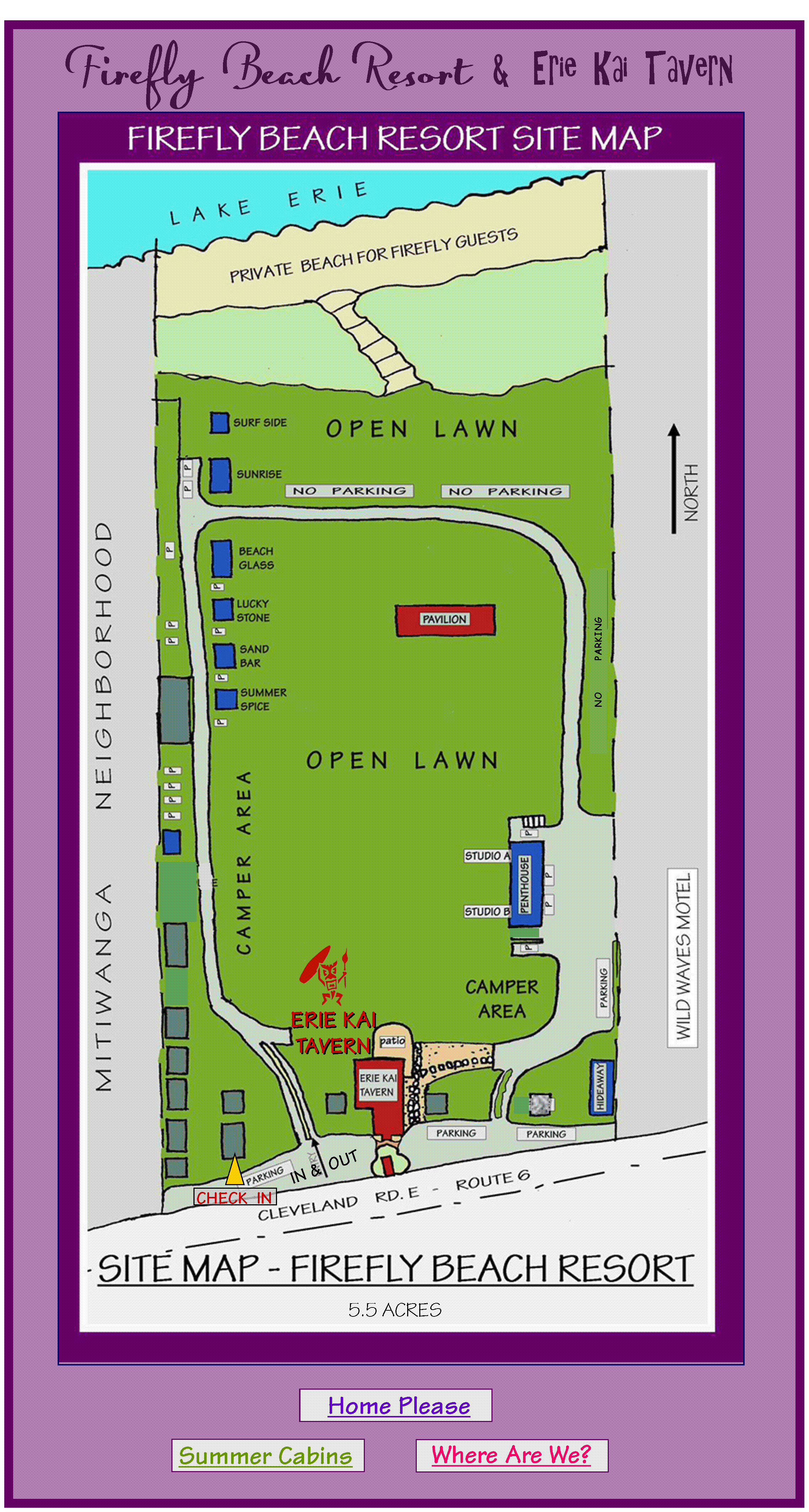 Site Plan | Firefly Beach Resort