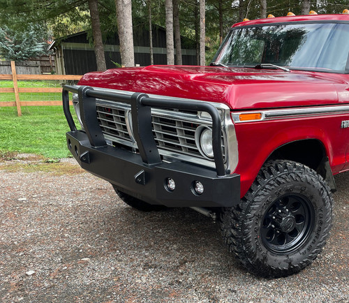 Fabricated Front Bumper for 1967-79 Ford Trucks | Battle Born Brakes
