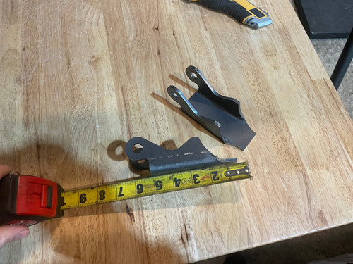 Weld on rear shock brackets, axle location RS1 | Battle Born Brakes