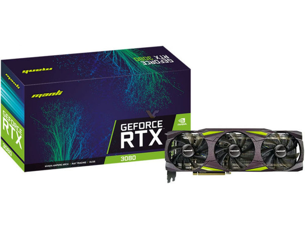 Manli RTX 3060 Ti 完整规格曝光：Nvidia预计下周发布 RTX 3060 Ti