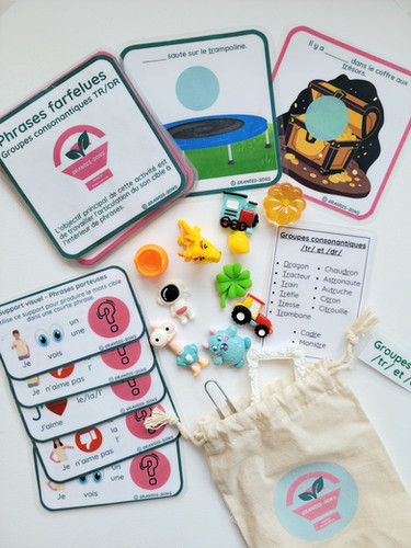 KIT CLÉS EN MAIN - Groupes consonantiques /tr/ et /dr/ | Grandis Sons