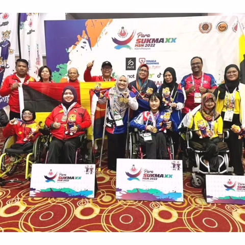 Ten Shining Medals of Para Sukma KL 2022 from the SMA Fighters