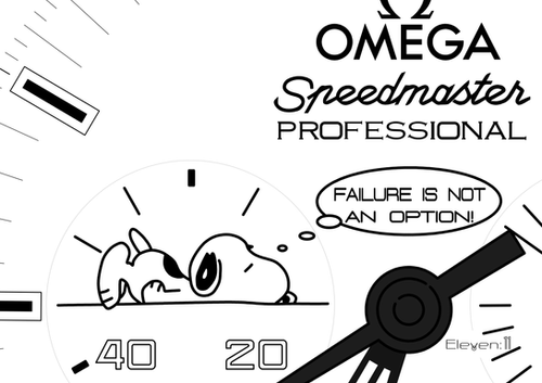 Omega Snoopy Award - Failure Is Not An Option | ELEVEN:11