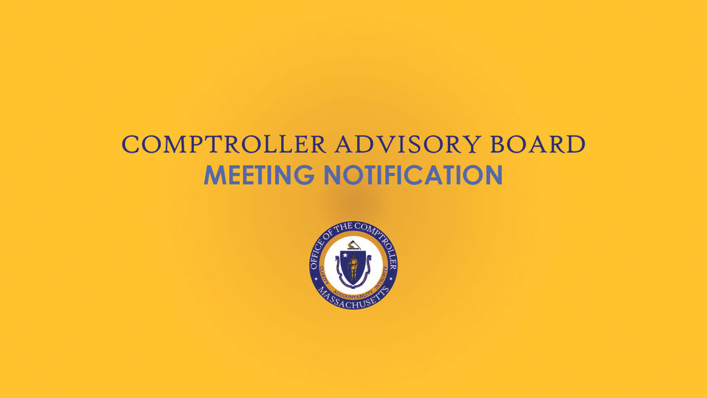 Office of the Comptroller of the Commonwealth of Massachusetts