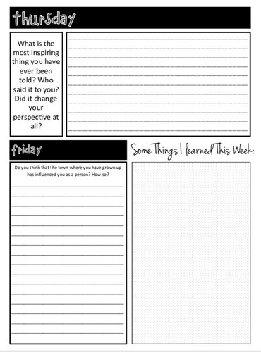 Daily Bell Ringer Book | Mysite