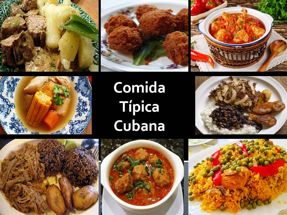 Comida tradicional cubana