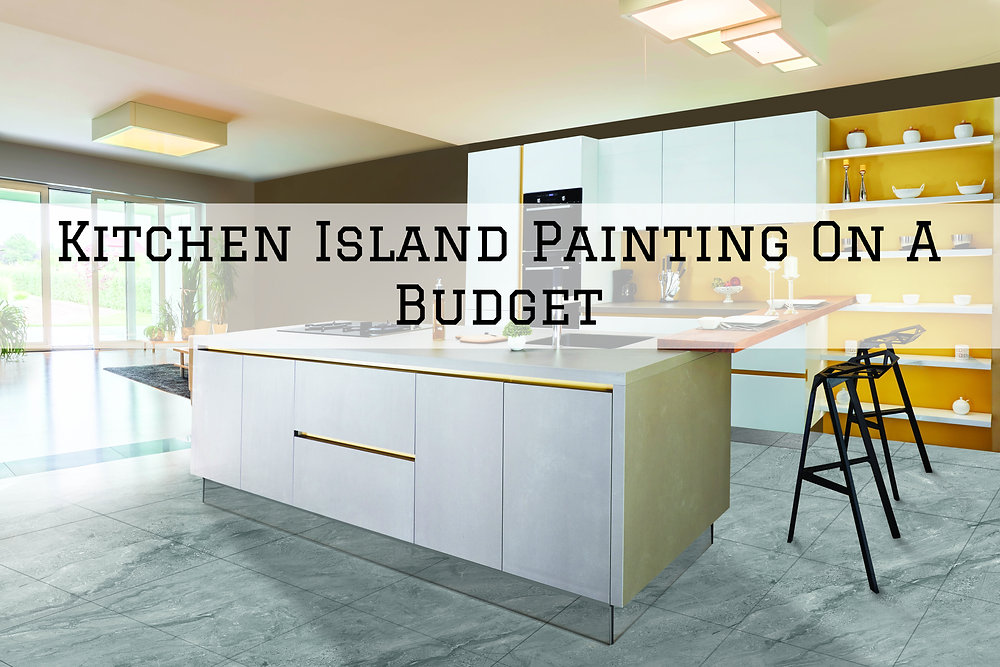 Kitchen Island Painting On A Budget In St. Helens, OR