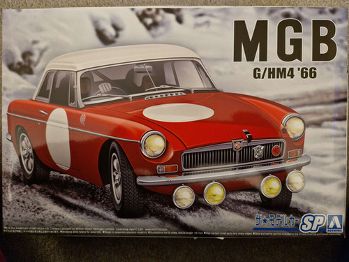 Aoshima MGB G/HM4 1966 | Paul's Scale Models