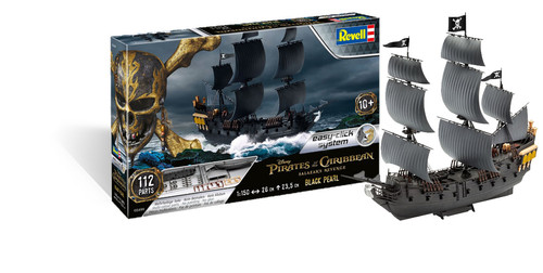 Revell pirates of the Caribbean black pearl easy click 1/150 | Paul's ...