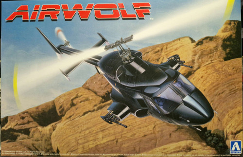 Aoshima airwolf | Paul's Scale Models