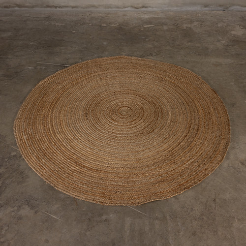 Round Sisal Rug | Chrome Event Furnishing