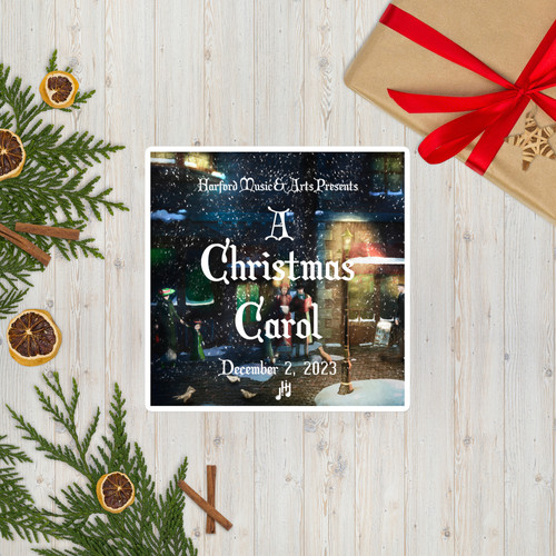 A Christmas Carol Stickers | Harford Music & Arts