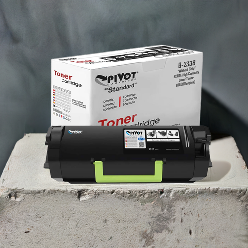 LEXMARK B2338 (B255X00) "Ekstra Yüksek kapasite" Çipsiz Lazer Toner ...