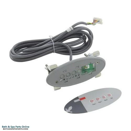 Gecko TSC-3 Aux 4-Button Spa Topside Panel | Spa Parts Store
