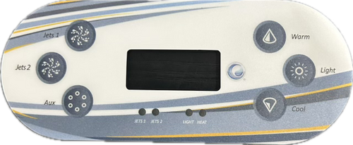 TP600 Topside Keypad Overlay | Spa Parts Store