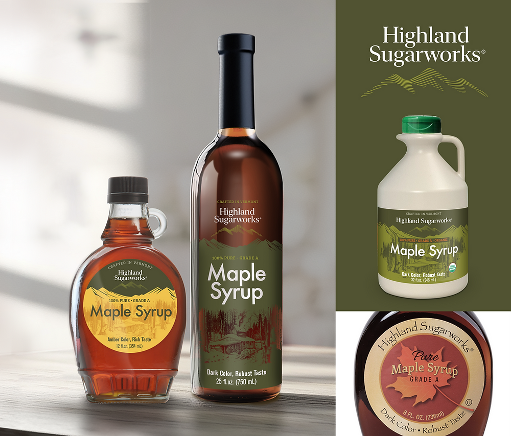 A Fresh Look for a Familiar Maple Brand