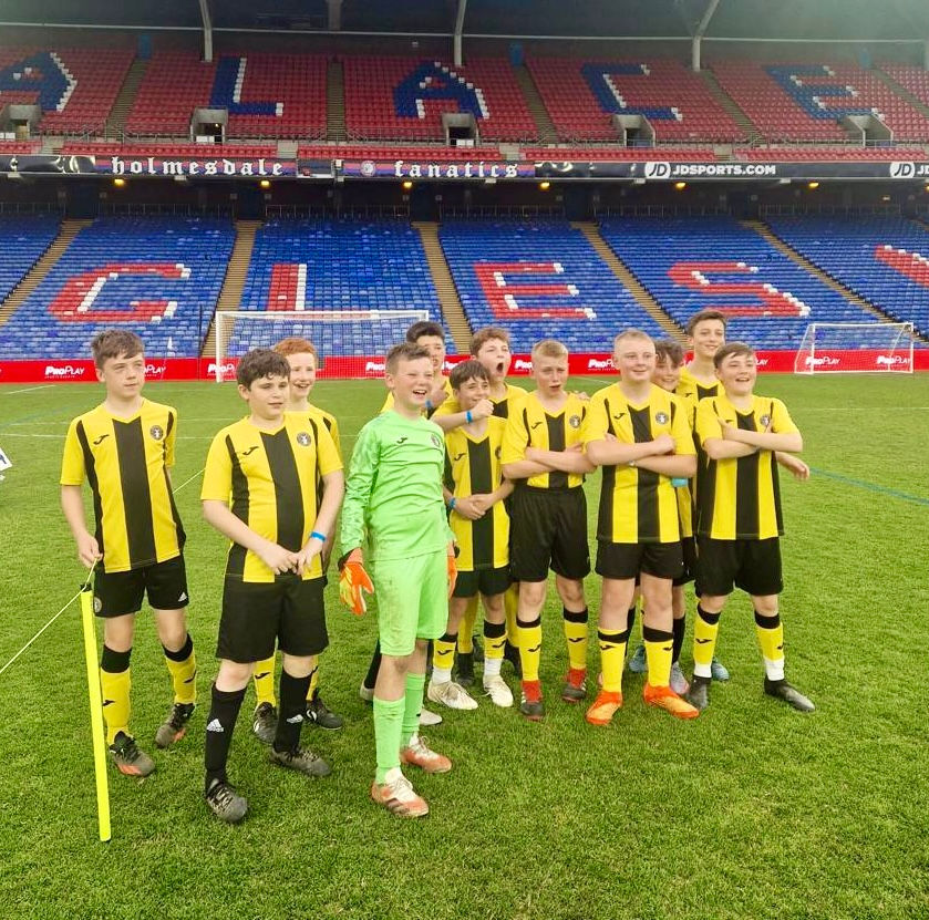 U12 Lions at Selhurst Park