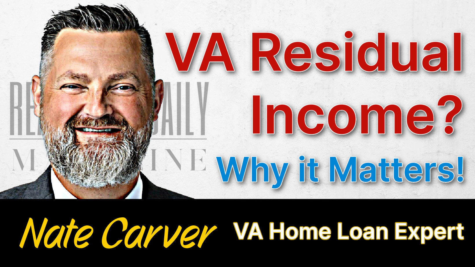 VA Residual Income – How and Why | Real Estate Daily Magazine