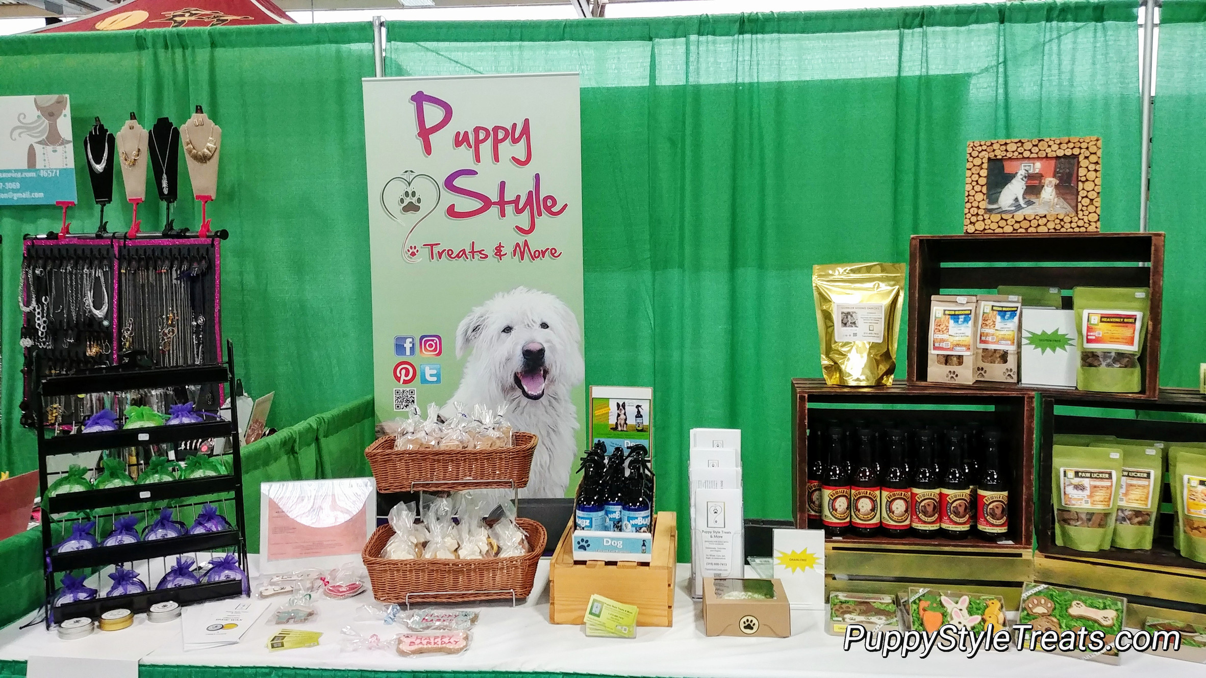 Homemade grain-free dog treats, Puppy Style Treats and More, New York