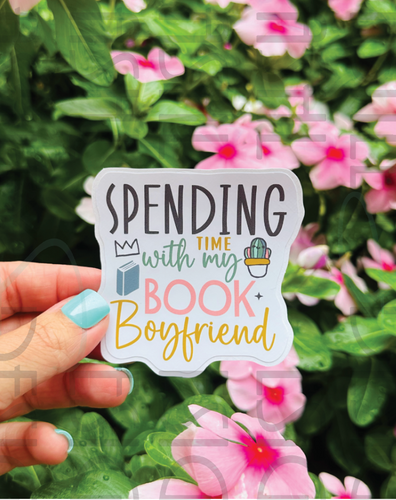 Book Boyfriend Sticker | Precision Impression