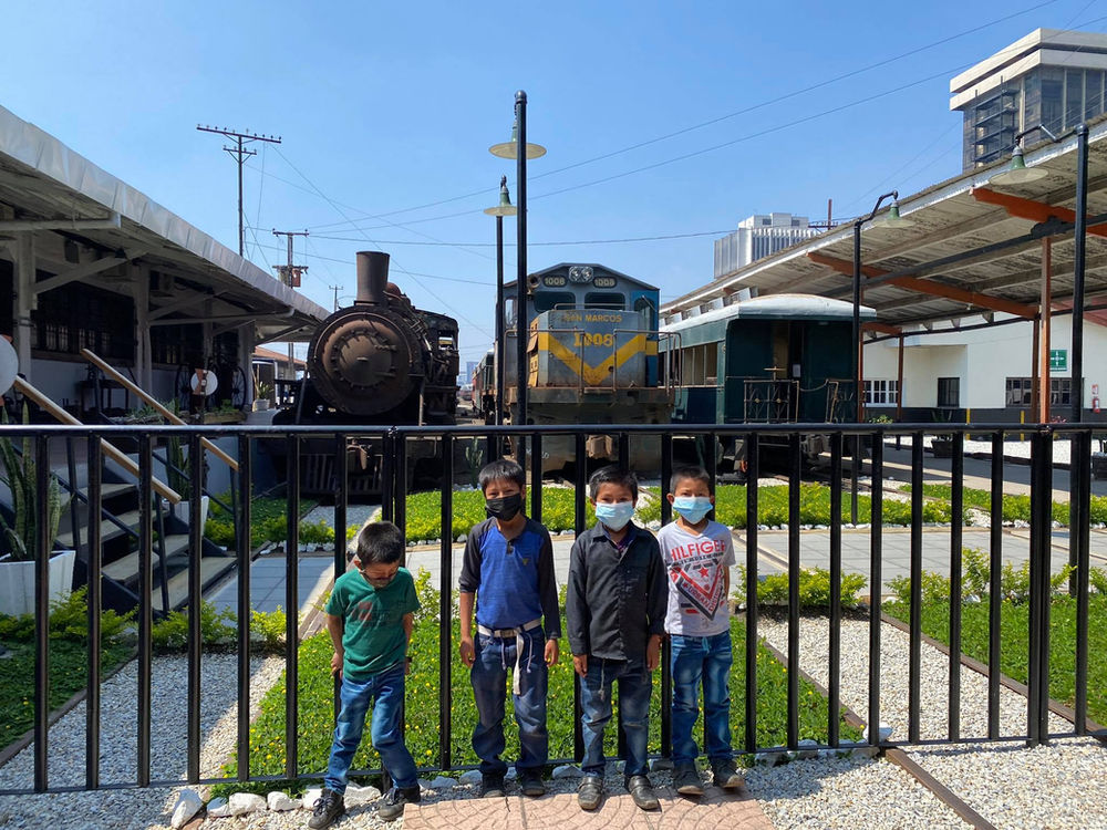Field Trip to the Train Museum in Guatemala City