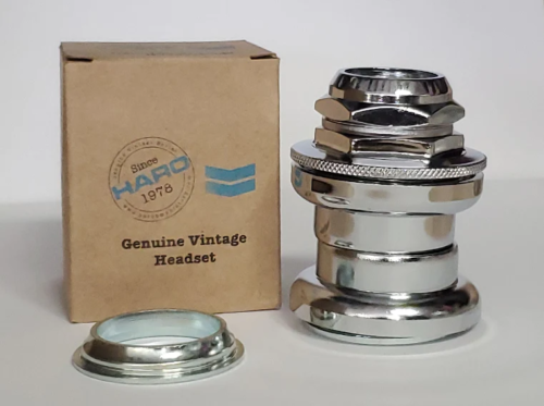 HARO VINTAGE 1" HEADSET [CHROME] | boyds-bikes